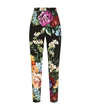 Dolce & Gabbana Floral-print Leggings