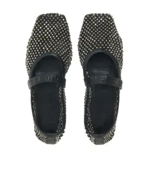 Marni Embellished Mary Jane Ballet Flats