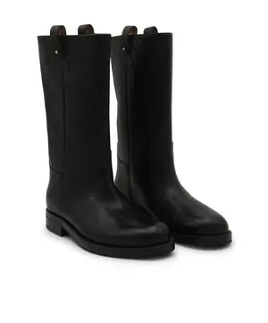 Church's Peyton Hammered Leather Boots - Black