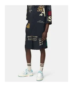 Amiri Varsity Patch Shorts