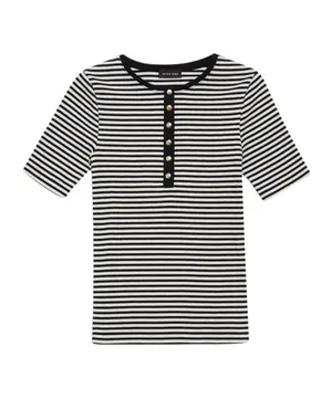 ANINE BING ANINE BING Striped Knitted T-Shirt