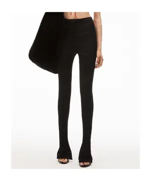 Alexander Wang Side-slit Tailored Trousers