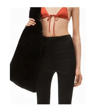 Alexander Wang Side-slit Tailored Trousers