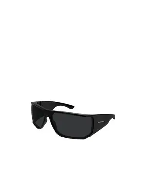 Saint Laurent Mask-frame Sunglasses - Black