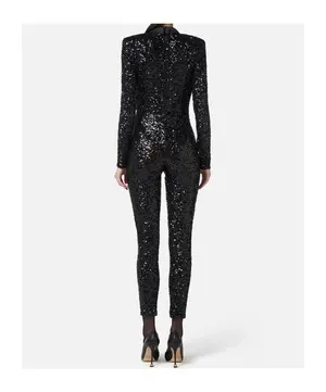 Elisabetta Franchi Sequin-embellished Jumpsuit