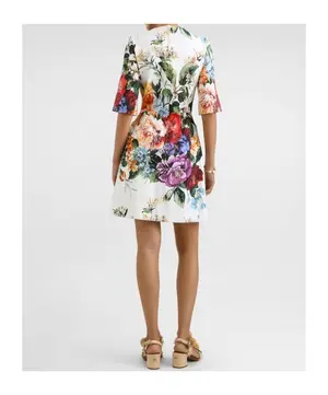 Dolce & Gabbana Floral Print Mini Dress