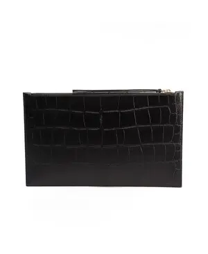 Alexander McQueen Crocodile Effect Clutch