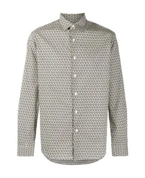 FERRAGAMO Patterned Cotton Shirt