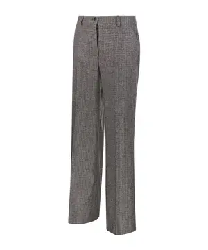 P.a.r.o.s.h Houndstooth Tailored Trousers - Gray