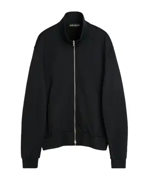 Our Legacy Long-sleeved Zip-up Jacket - Black