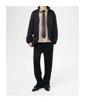 Our Legacy Long-sleeved Zip-up Jacket - Black