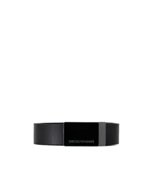 Emporio Armani Logo Buckle Belt
