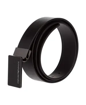 Emporio Armani Logo Buckle Belt