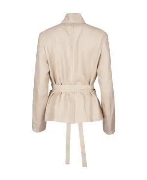 Dior Long-sleeved Belted Jacket