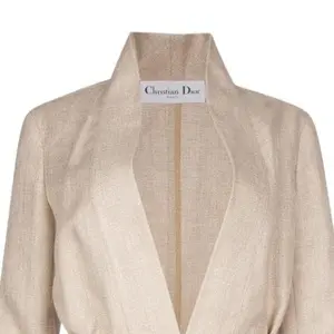 Dior Long-sleeved Belted Jacket