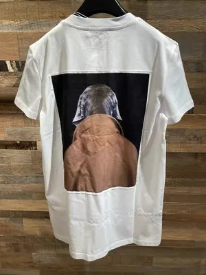 Max Mara Graphic Printed Crewneck T-shirt - White
