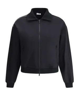 Brunello Cucinelli Couture Interlock Full Zip Sweatshirt