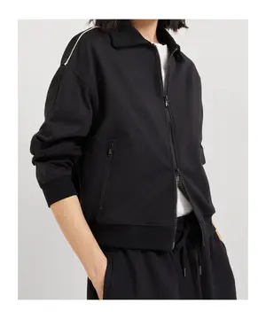 Brunello Cucinelli Couture Interlock Full Zip Sweatshirt