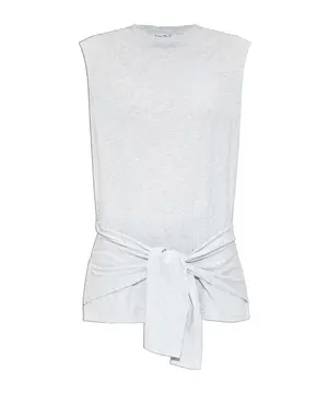 Acne Studios Tie-detail Sleeveless T-shirt - No