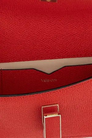 VALEXTRA Iside Envelope Clutch Bag - Red