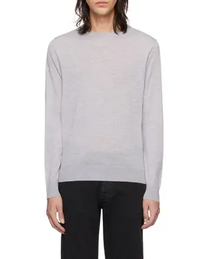Zegna Ribbed Long-sleeved Sweater - White