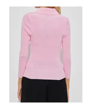 VIVIENNE WESTWOOD Orb-embellished Ribbed Knit Top