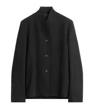 TOTEME Single-breasted V-neck Blazer