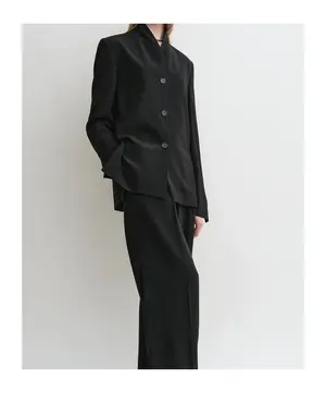 TOTEME Single-breasted V-neck Blazer