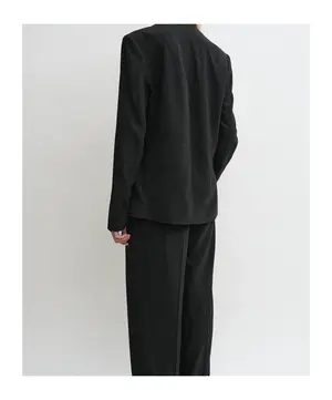 TOTEME Single-breasted V-neck Blazer