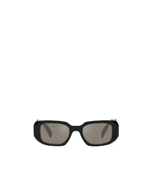 Prada Rectangular Frame Sunglasses - Gray