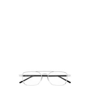 Saint Laurent Rectangular Glasses - Black