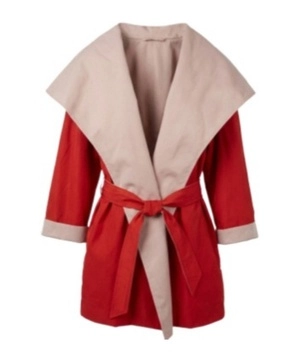 Max Mara Long-sleeved Hooded Jacket - Red