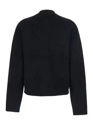 TOTEME Buttoned Knitted Cardigan - Black