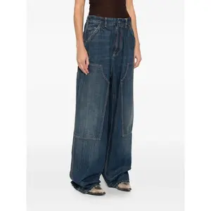 MAISON MARGIELA Four Stitches Workwear Jeans - Black