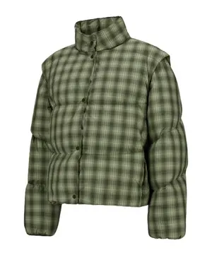 Herno Checked Down Jacket
