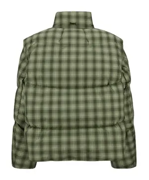Herno Checked Down Jacket