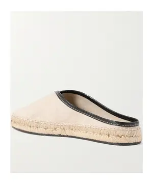 TOTEME Square Toe Muller Espadrille Mules