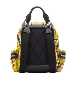 Burberry Classic Plaid Graffiti Backpack