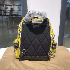 Burberry Classic Plaid Graffiti Backpack