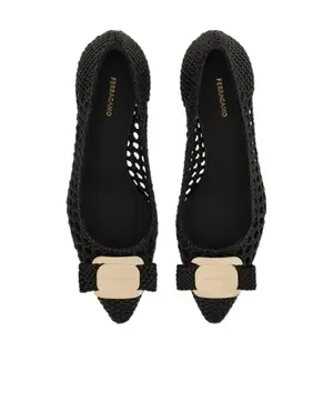 FERRAGAMO Zelma Braided High Heel Pumps