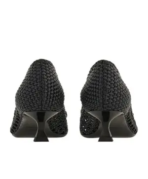 FERRAGAMO Zelma Braided High Heel Pumps