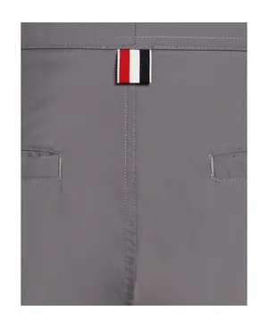 Thom Browne 4-bar Striped Shorts - Medium Gray