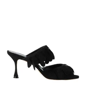 Manolo Blahnik Round Toe Sandals For Women