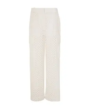 Zimmermann Matchmaker Anglaise Cotton Trousers