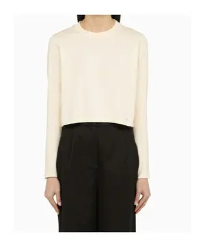 Loulou De Saison Long-sleeved T-shirt - Ivory