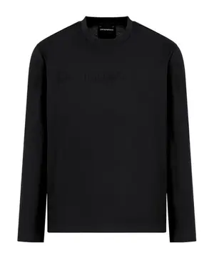 Emporio Armani Long-sleeve Cotton T-shirt