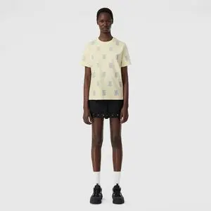 Burberry Monogram Motif T-shirt - Yellow