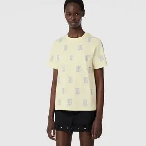 Burberry Monogram Motif T-shirt - Yellow