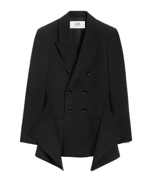 Ami Notched Lapel Blazers For Women