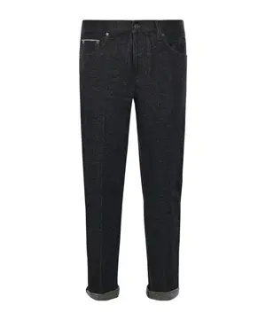 DONDUP Turn-up Straight-leg Jeans